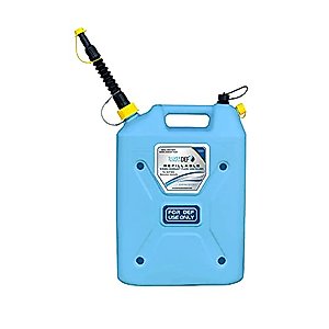 Diesel Exhaust Fluid Refillable DEF Jug 5 Gallon - Silver Transfer - STS-0777