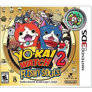 YO-KAI WATCH 2: Fleshy Souls - Nintendo 3DS (Renewed)
