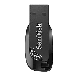 SanDisk 32GB Ultra Shift USB 3.0 Flash Drive for Computers & Laptops - High Speed (SDCZ410-032G-G46) Bundle with (1) Everything But Stromboli Lanyard