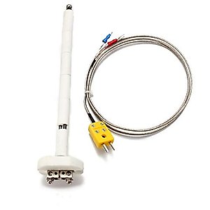 K Thermocouple Block Ceramic Insulator Kiln Probe 2372 F 11G High Temperature