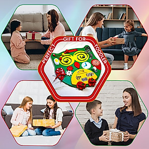 SENSORY4U Owl Sensory Wooden Activity Busy Board - Wood Montessori Experience - Quiet Play Latches Tying Spinning Buttoning