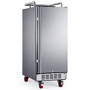 EdgeStar BR1500SSOD 15" Built-In Outdoor Kegerator Conversion Refrigerator