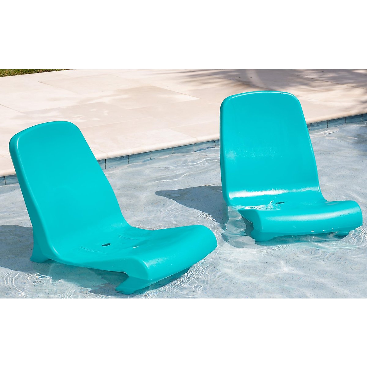 REZVANI FURNITURE STUDIO Tenjam Freelo in Pool Lounge Chair for Sun Shelf, Pool Chairs and Lounger for in Pool Tanning Ledge That Support up to 11" of Water Depth (Custom Color)