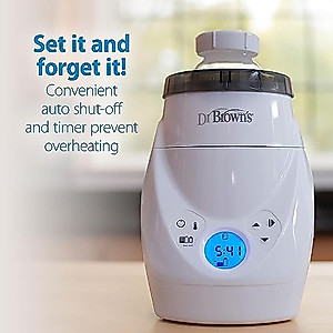Dr. Brown’s Natural Flow MilkSPA Breastmilk and Bottle Warmer with Dr. Brown’s Deluxe Electric Sterilizer for Baby Bottles and Other Baby Essentials
