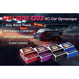 DUMBORC G02 RC Mini Gyroscope Micro Gyros Lightweight Drift Car Balancer for Speed Car/Pull Car/RC Cars