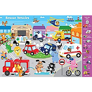 Search & Find: Vehicles Sound Book-With 10 Fun-to-Press Buttons, a Perfect Fun-Filled Way to Introduce Children to Vehicles (Search & Find 10-Button Sound Book)
