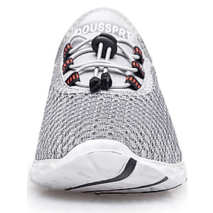 DOUSSPRT Women's Water Shoes Quick Drying Sports Aqua Shoes Size 8