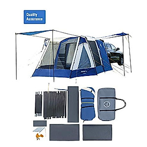 KingCamp Melfi Plus SUV Car Tent 3 Seasons 4-6 Person Multifunctional, Suitable Camping Traveling Family Outdoor Activities