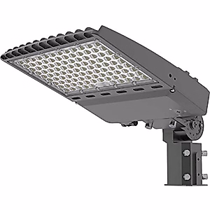 ELECALL LED Parking Lot Light 22650LM 150W 5000K Street Light Slip Fitter LED Shoebox Pole Lights Outdoor Commercial Area Lighting for Court Stadium Roadways,Waterproof IP65 ETL-Listed