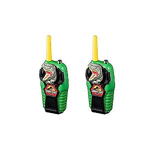 ekids Jurassic Park Toy Walkie Talkies for Kids, Indoor and Outdoor Toys for Kids and Fans of Jurassic Park Toys