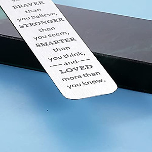 Inspirational Gifts for Women Bookmarks for Book Lovers Birthday Gifts for Son Friends Teens Boys Christmas Gifts for Students Women Men Friends Valentines Graduation Back to School Stocking Stuffers