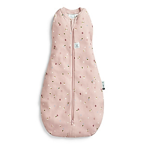 ergoPouch 1 tog Baby Sleep Sack 0-3 Months - Baby Sleeping Sack for Warm & Cozy Nights - Cocoon Swaddle Sack Baby Keeps Calm & Relaxed (Berries)