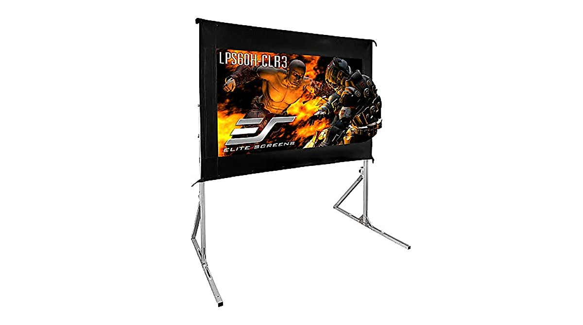 Elite Screens Light-On Series 60-Inch Projector Screen for Bright Rooms