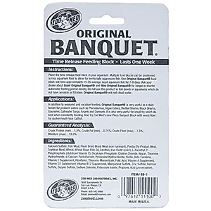 Zoo Med Original Banquet Feeding Block, 0.45-Ounce