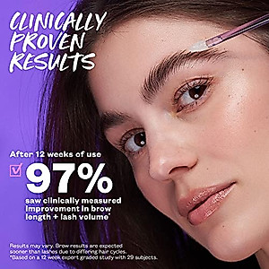 Kosas Grow Potion: Fluffy Brow and Lash Boosting Serum. Eyebrow and Eyelash Enhancing Serum