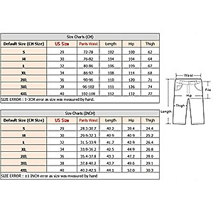 BUTERULES Tactical Pants Mens Multi Pockets Cargo Pants Military Combat Cotton Pant Dark Gray L(32)