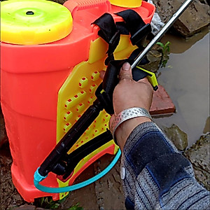 1 Pcs Pump Action Pressure Sprayer Greenwood Backpack Sprayer Parts Trigger Sprayer Handle Parts Garden Sprayer Handle Trigger Gun Sprayer Handle Pump Sprayer Wand Replacement