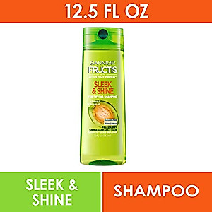 Garnier Fructis Sleek and Shine Shampoo for Frizzy Hair, 12.5 Ounce