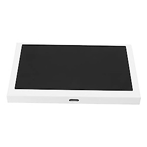 Computer CPU GPU RAM HDD Monitor, IPS Type C Secondary Screen 360 Degree Rotation Changeable Theme for PC White