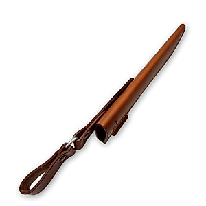 Hercules Knives Custom Leather Sheath Tooled Leather Sheath/Hunting Knife Sheath Universal Leather Knife Sheath Sheath Fit up to 8.0" Blade 100% Real Laether