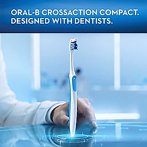 Oral-B CrossAction Compact Toothbrush, Soft, 6 Count