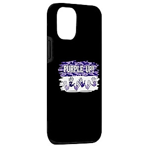 iPhone 13 Purple Up Military Children's Month Land of the Free Brave Case