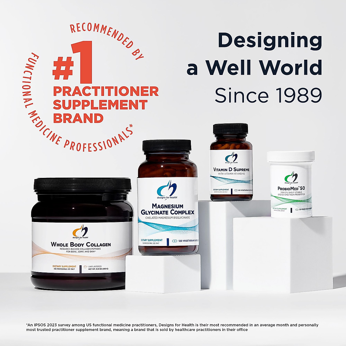 Designs for Health Brain Vitale with Cognizin Citicoline - 'Nootropic' Supplement to Help Support Cognition, Mood + Memory with GPC Choline, Ginkgo + Acetyl L Carnitine HCL (60 Capsules)