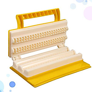 DOITOOL Meat Skewer Tools Barbecue Meat Skewer Machine BBQ Meat String Device Quick Portable Meat Skewer Box Easy Skewer Tools (Double-Row) Meat Maker Grill