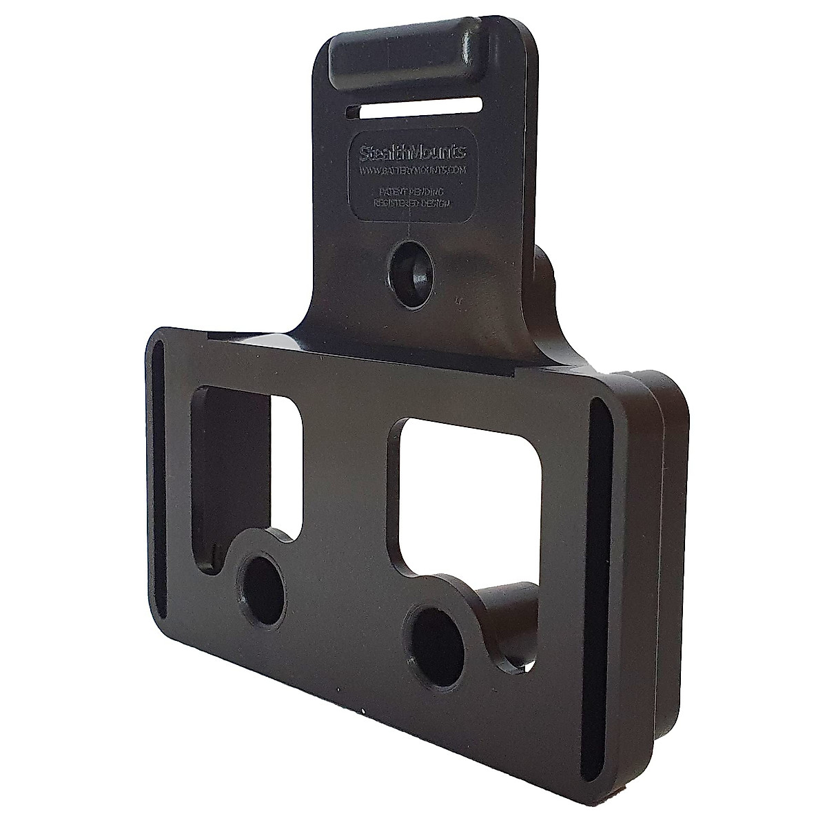 StealthMounts Battery Holder Compatible with EGO 56V (4 Pack) - Black | StealthMounts Battery Mounts for EGO | Mount for EGO 56V | Made in the UK