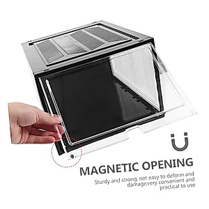 GATHINESS 2pcs Boxes Box stackable Shoe Storage foldable shoes container Sneaker Storage Organizer For Cabinets Storage Box shoe large Showcase superimposed thicken sneaker box -