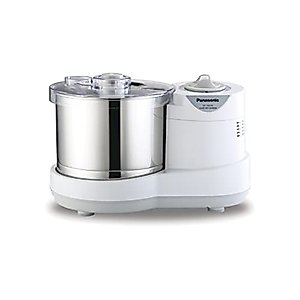 Panasonic 2 Litre Wet Grinder with Automatic Timer & Stainless steel drum| MK TSW200 W, White Color | 110-120 Volts | Suitable for USA and Canada | Dosa & Idli wet Grinder