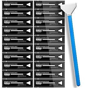 AAWipes Sensor Cleaning Swabs for Full Frame Sensor of DDR24 DSLR or SLR (20 Pack of 24mm Sensor Cleaning Swabs)
