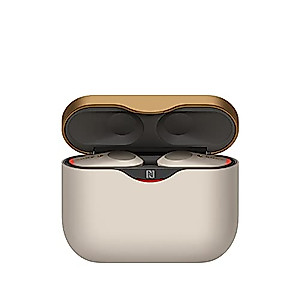 Sony Industry Leading Noise Canceling Truly Wireless Earbuds Compatible with Alexa Voice Control, Silver - Worldwide Version