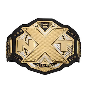 WWE Authentic Wear NXT Championship Commemorative Title Belt Gold