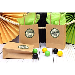 Ten Hut! Army Camouflage Birthday Thank You Sticker Labels for Kids, 40 2" Party Circle Stickers by AmandaCreation, Great for Party Favors, Envelope Seals & Goodie Bags