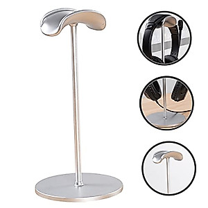 NUSITOU Headphone Stand Computer Holder Headphone Holder Hardware Brackets Headphone Accessories Headphones Stand Computer Stands Headphone Display Stand Aluminum Alloy Headset Manager