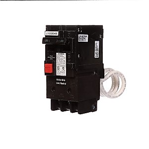 QE220 20-Amp Double Pole 240-Volt Ground Fault Equipment Protection Circuit Breaker