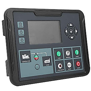 Generator Set Controller, Durable Engine Generator Controller, Plastic Accurate Power Display for Generator Generator Power Measurement Power Protection