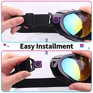 Rngeo Ski Goggles, Pack of 2, Snowboard Goggles for Kids, Boys & Girls, Youth, Men