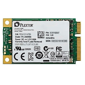 Plextor M6M Series 256GB mSATA Internal Solid State Drive (PX-256M6M)