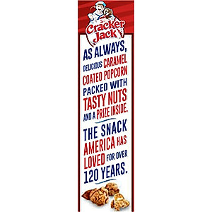 Cracker Jack Caramel Coated Popcorn & Peanuts, Original, 1 Ounce Boxes (Pack of 25)