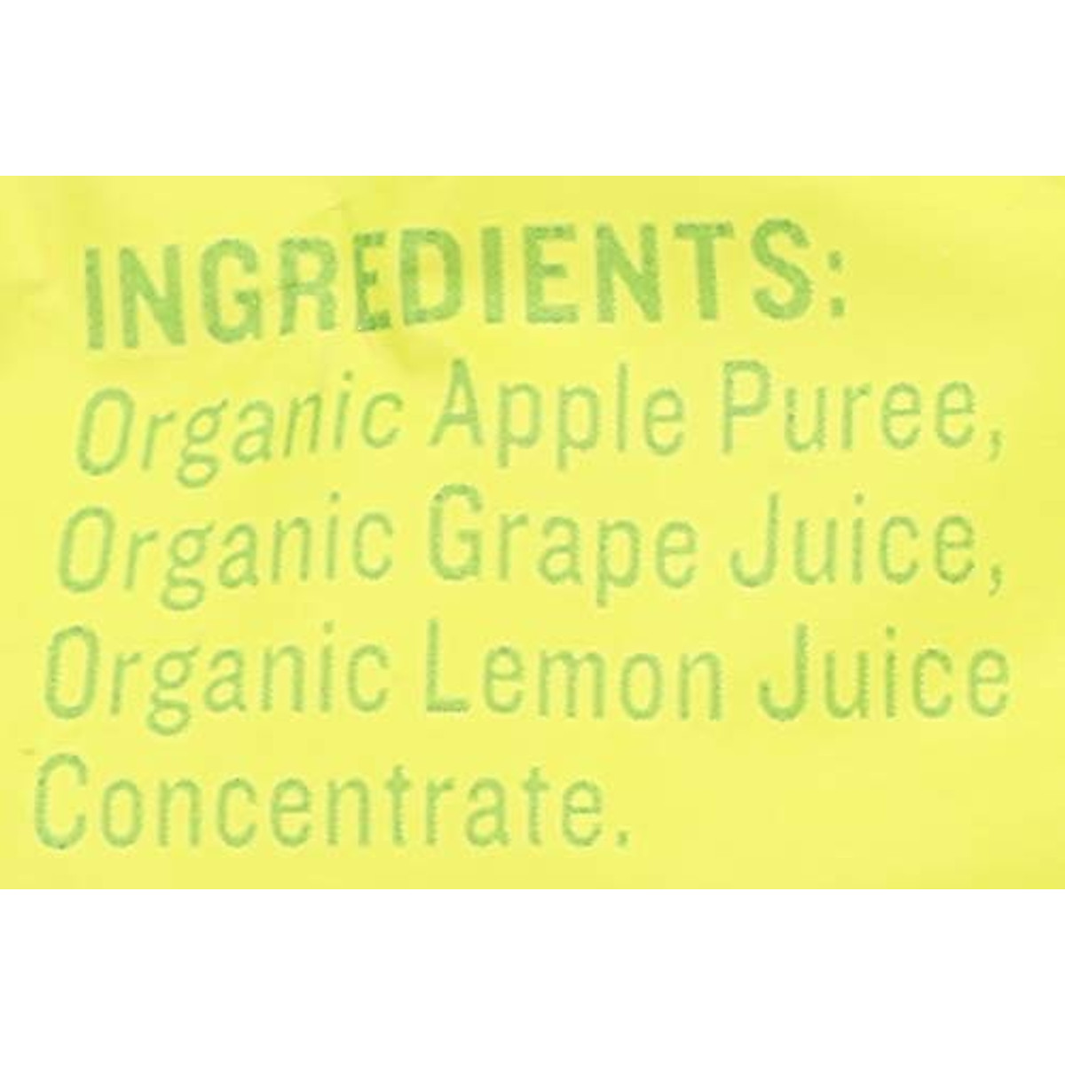 Peter Rabbit Organics Puree Fruit Apple Grape, 4 oz