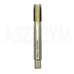9/16-18 UNF Tap and Die Set 4 Flutes HSS Bottom Taper RIight Hand Thread Tap And Round Thread Die Set