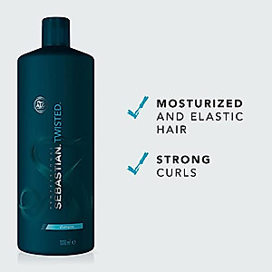 Sebastian Twisted Elastic Curl Cleanser Shampoo, 33.8 oz