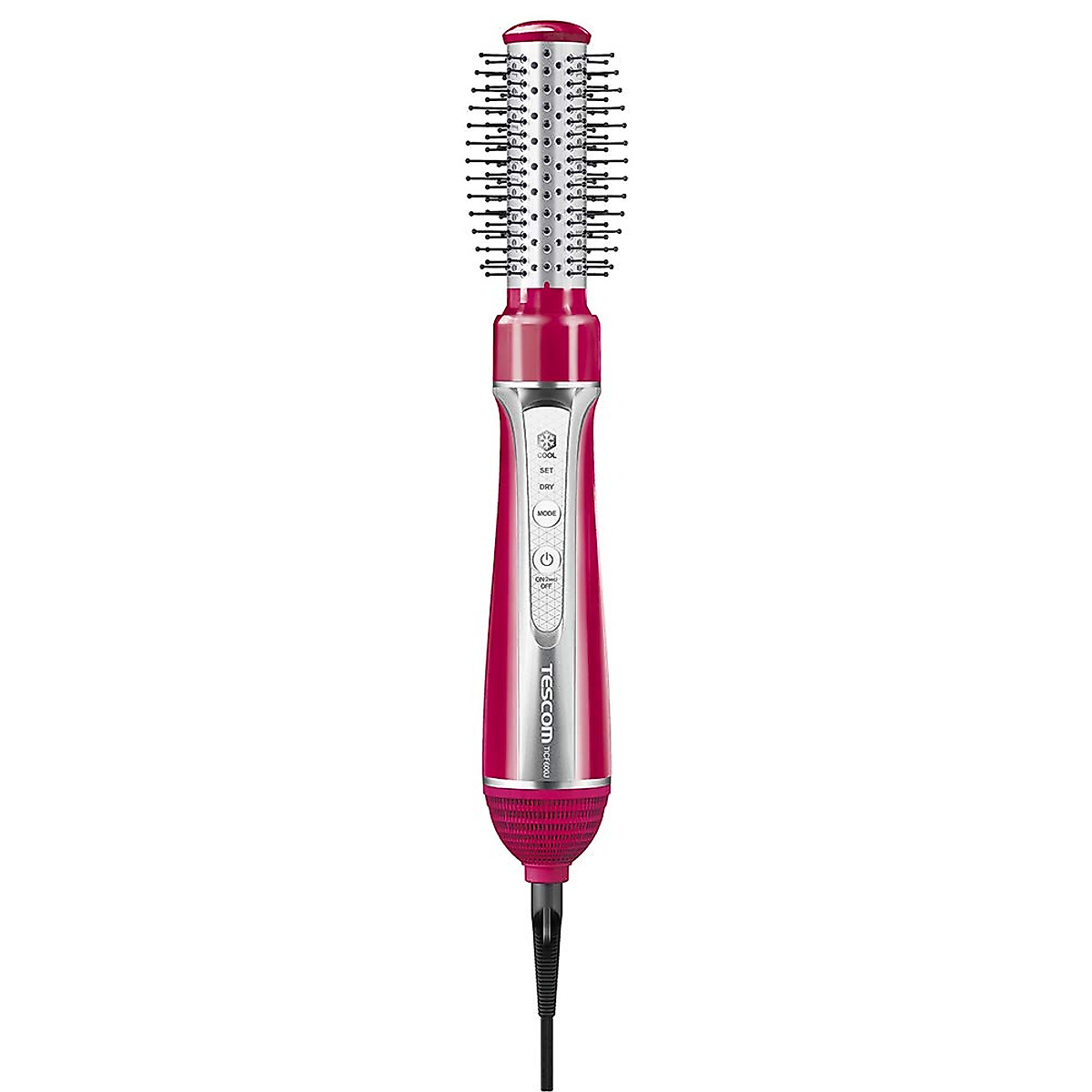 Tescom Double negative ionic Automatic World Voltage hair styler with 2 brush - Made in Japan (2020 Model)
