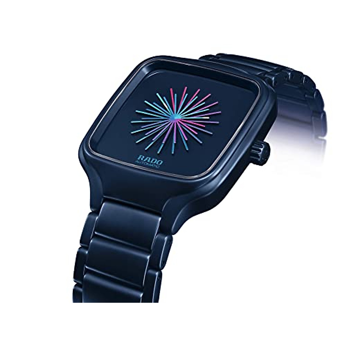 Rado True Square Automatic Watch, Blue