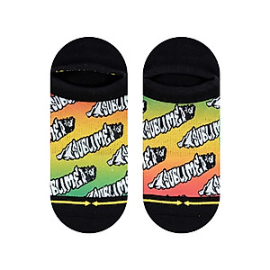 MERGE4 Sublime Joint No Show Socks for Men and Women (Large)