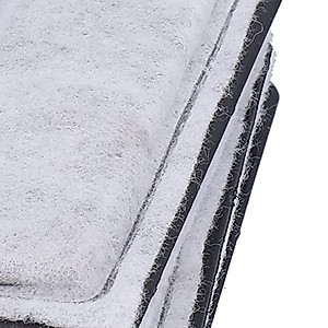 Watris Veiyi Fish Tank Filter Cartridge, 6Pcs Aquarium Filter Cotton Replacement, Wall Mounted Filter Accessory Cartridge Carbon Supplies