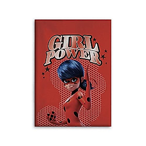 Miraculous Ladybug Girl Power Kids Fleece Blankets 100% Polyester
