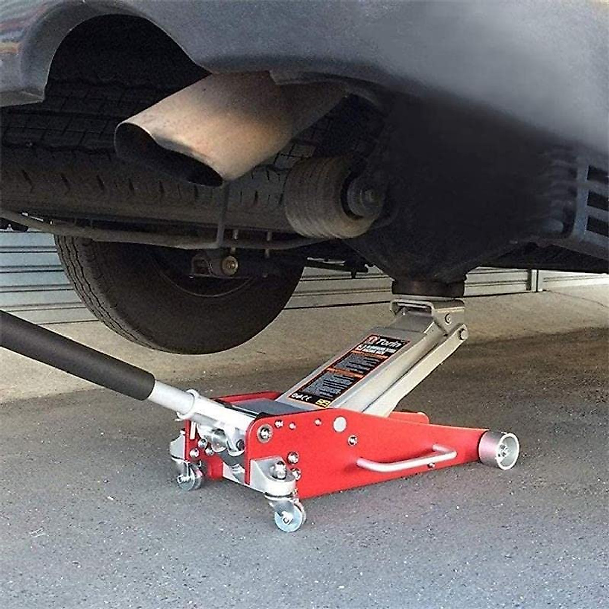 4PC Rubber Car Lift Jack Stand Pads 4.92" / 125mm for Car Jack and Lift Machine Anti-Slip Slotted Disk Surface with Frame Stand Rail Pinch